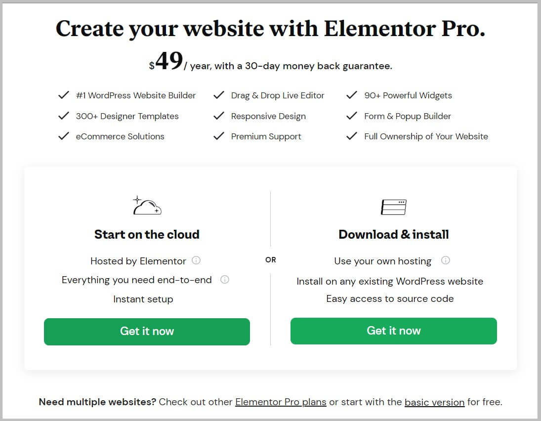 What's new in Elementor 3.1 - New Experiments tab, Landing Page Builder ...