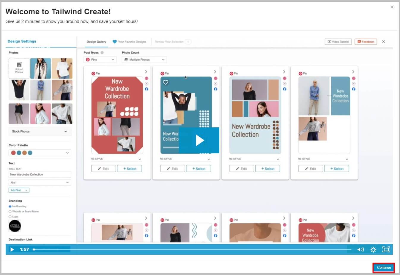 Tailwind Create Update- Now Available For Instagram, Facebook And Pinterest