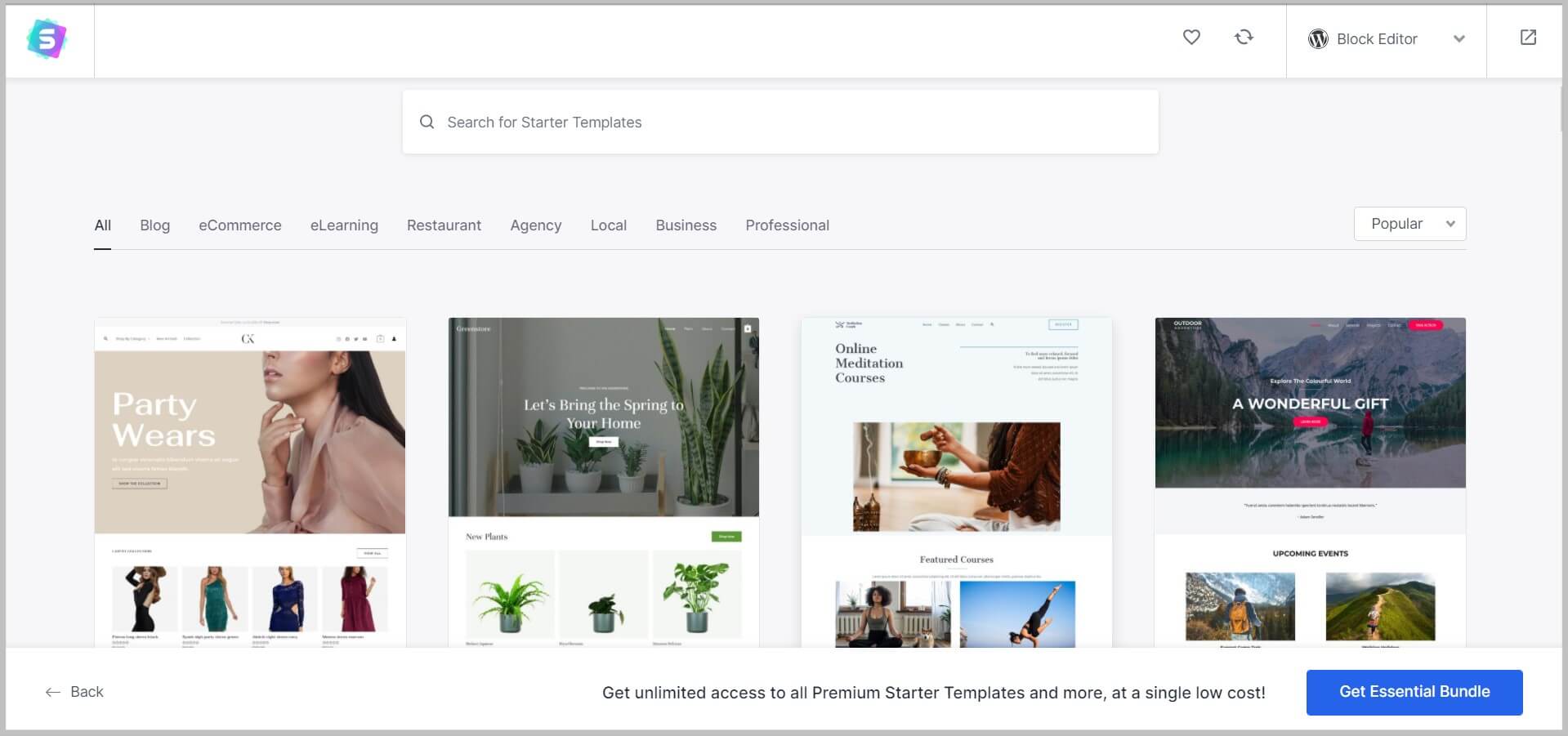 What's New In Astra Starter Templates 3.0 - Improvements To Interface ...