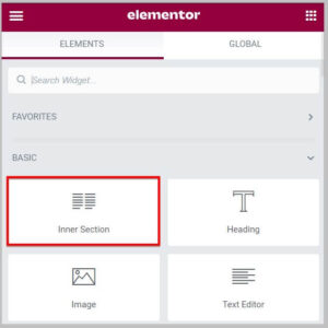 How to FIX Missing Inner Section Widget in Elementor