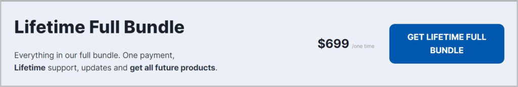 Kadence WP Lifetime Bundle Pricing and Plan 2023