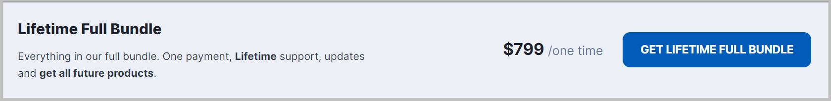 Kadence WP Lifetime Bundle Pricing And Plan 2024