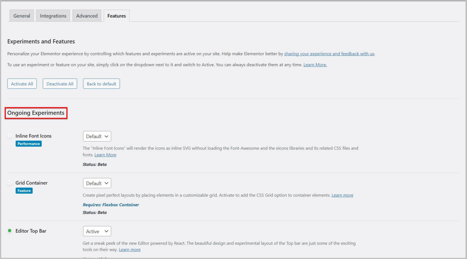 How To Fix Missing Flexbox Container Widget In Elementor
