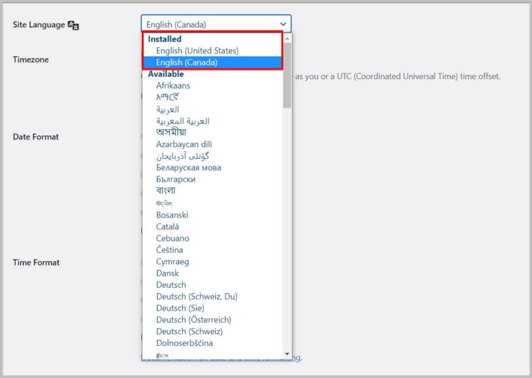 How To Install OTHER LANGUAGE Packs For WordPress Dashboard